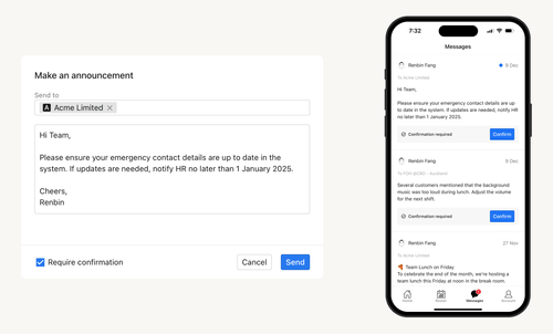 Timble - Rostering, Time Clock & Timesheets Software