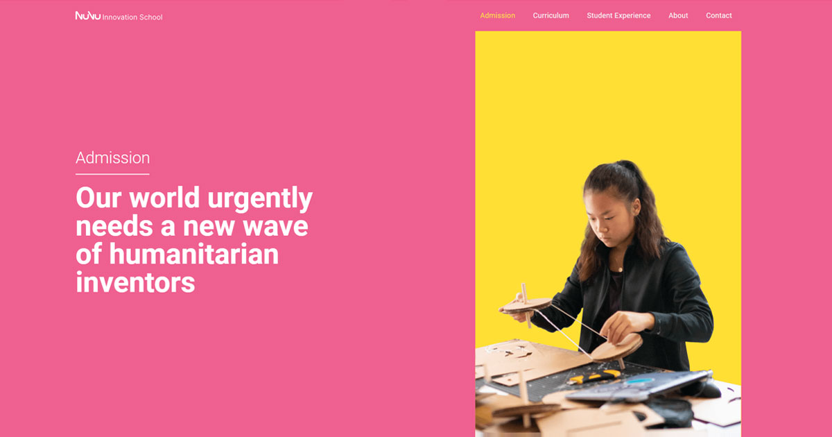 Admission- NuVu Innovation School