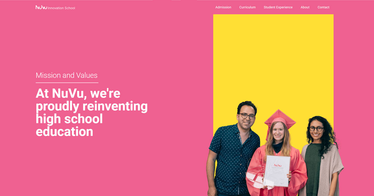 Mission and Values- NuVu Innovation School