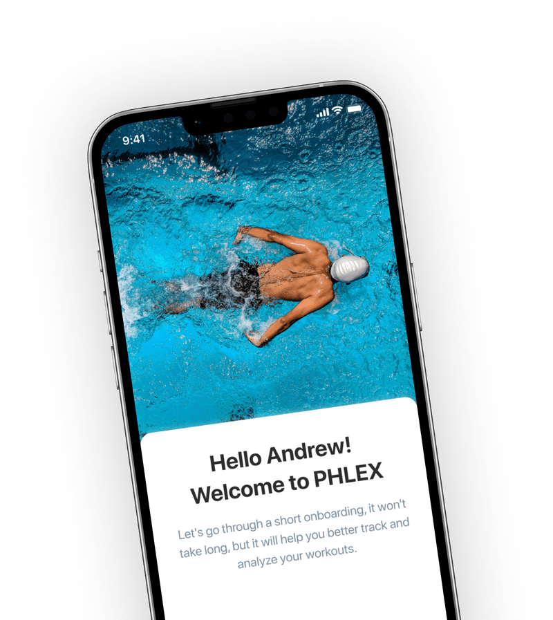 Phlex Swim Tracking - Swim Smarter, Not Harder
