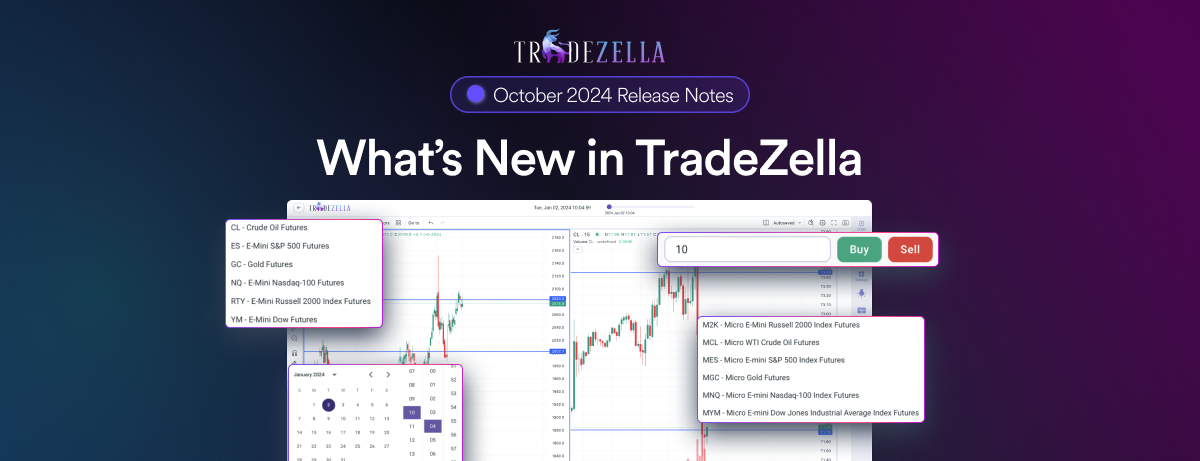 Trading Journal and Backtesting Tool Updates - August 2024 - TradeZellal