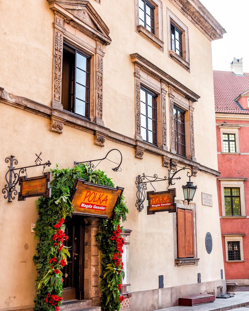 Magda Gessler's Polka Restaurant in Warsaw