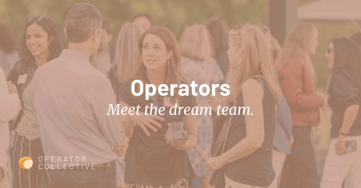 Operators - Meet the Dream Team