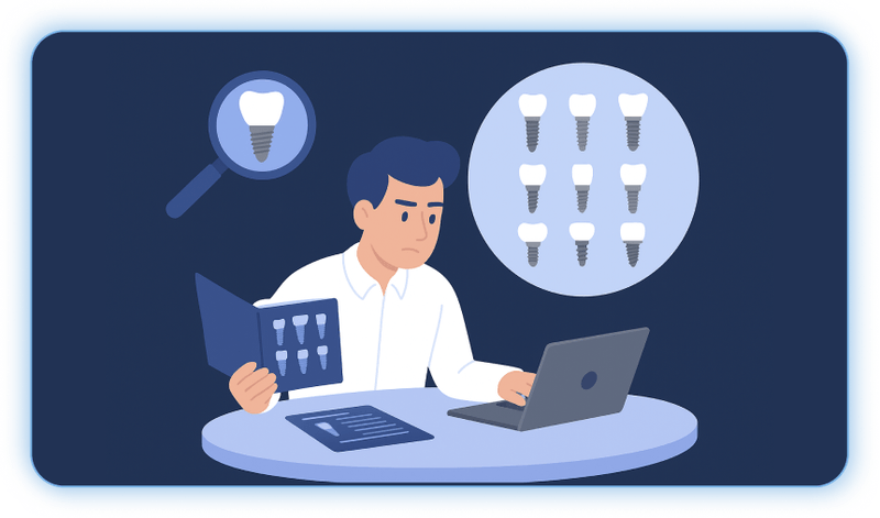 Spotimplant by Allisone Identification of unknown implants within 24 hours