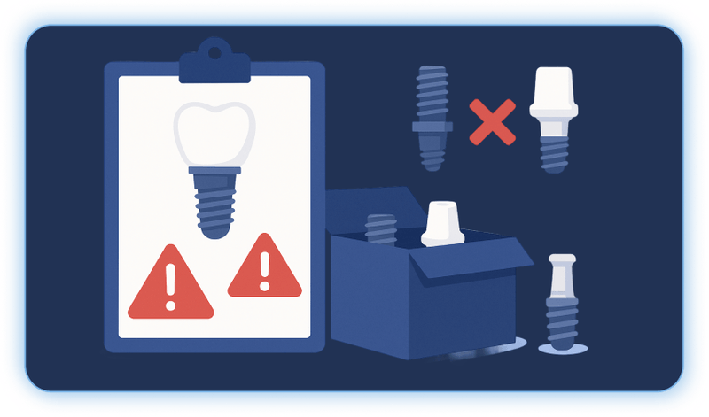 Spotimplant by Allisone Identification of unknown implants within 24 hours
