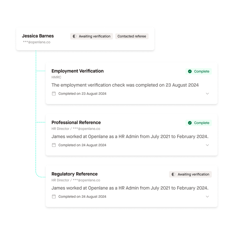 Employment Reference Checks | References Check Software | Zinc