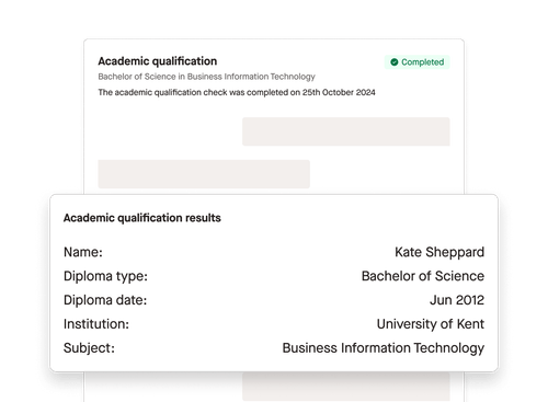 Qualification Checks | Education Background Check | Zinc