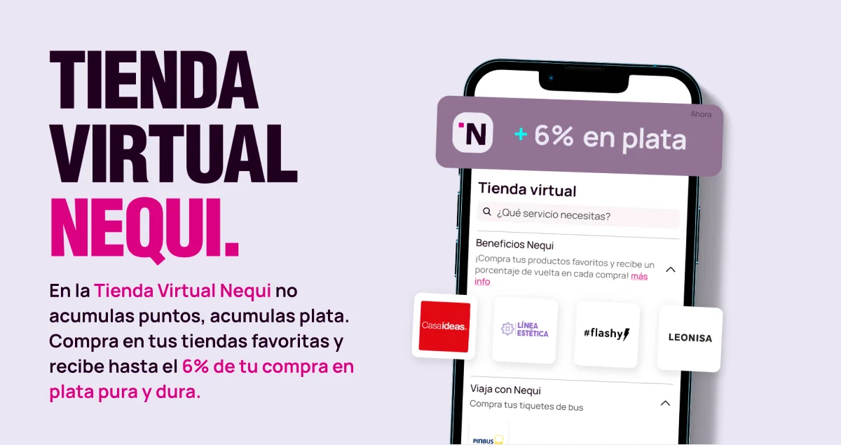 Filtra y Descubre Beneficios Exclusivos por Categoría en Tienda Nequi