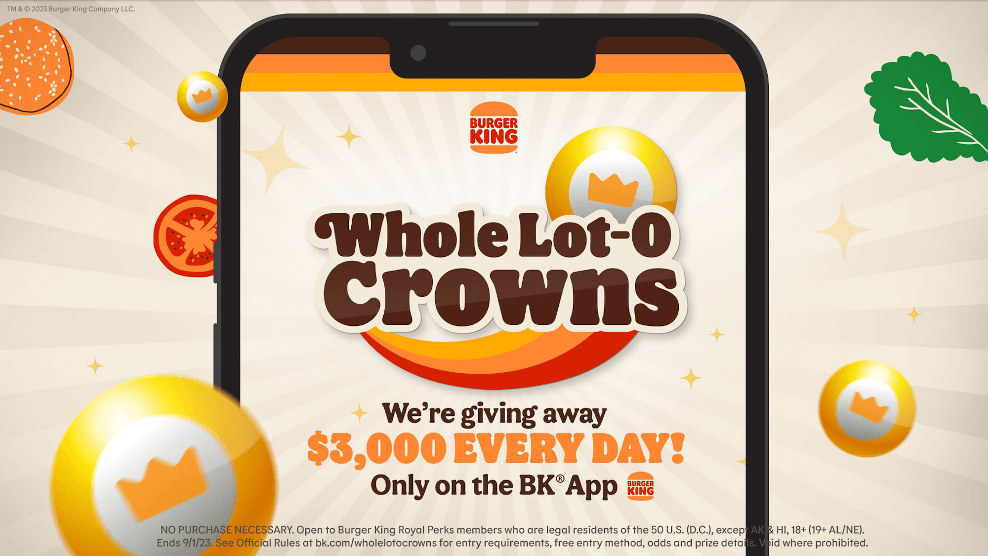 BURGER KING® GIVES LOYALTY MEMBERS THE CHANCE TO TURN CROWNS INTO CASH ...