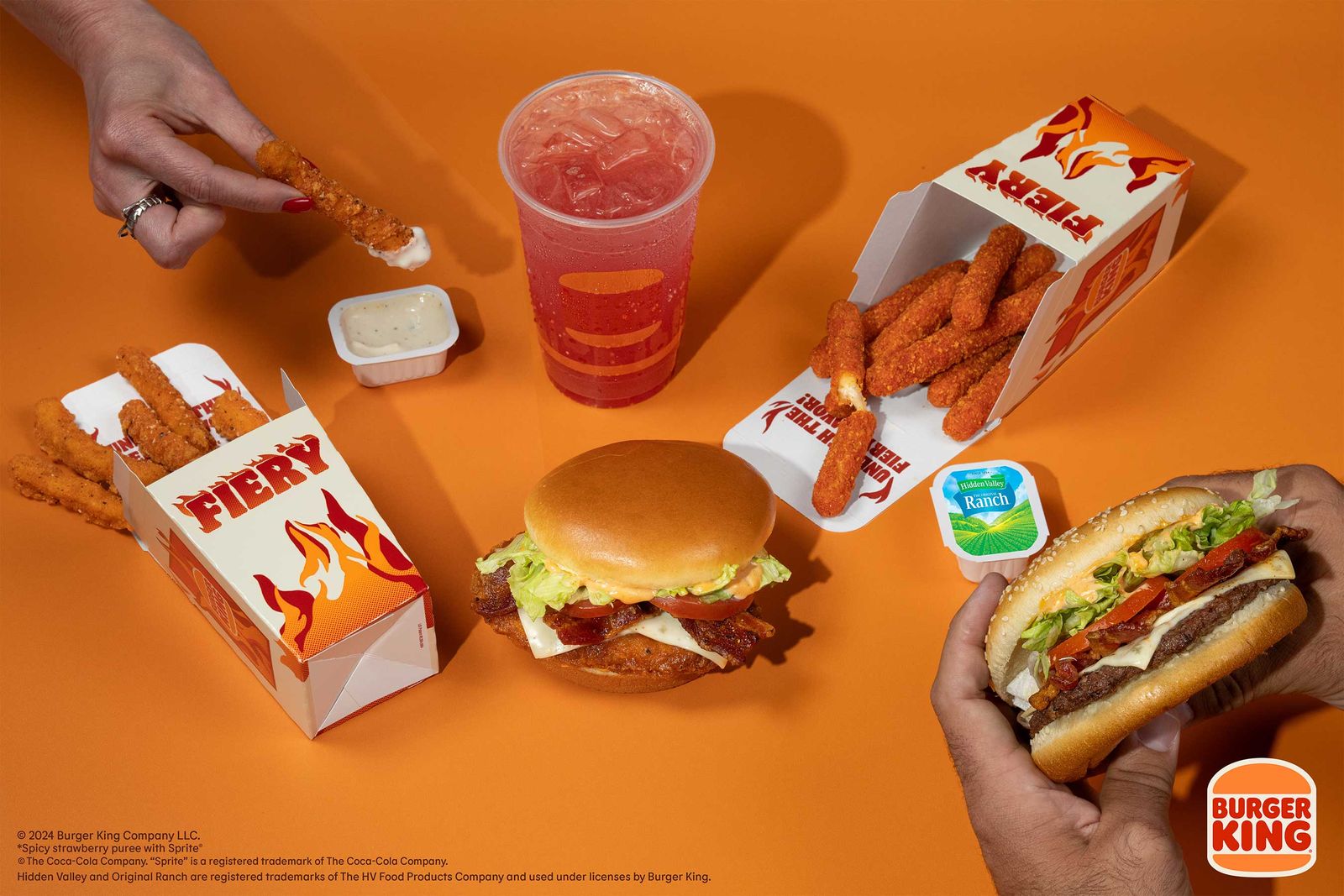 Can You Handle The Heat? Burger King® Introduces All-New Fiery Menu