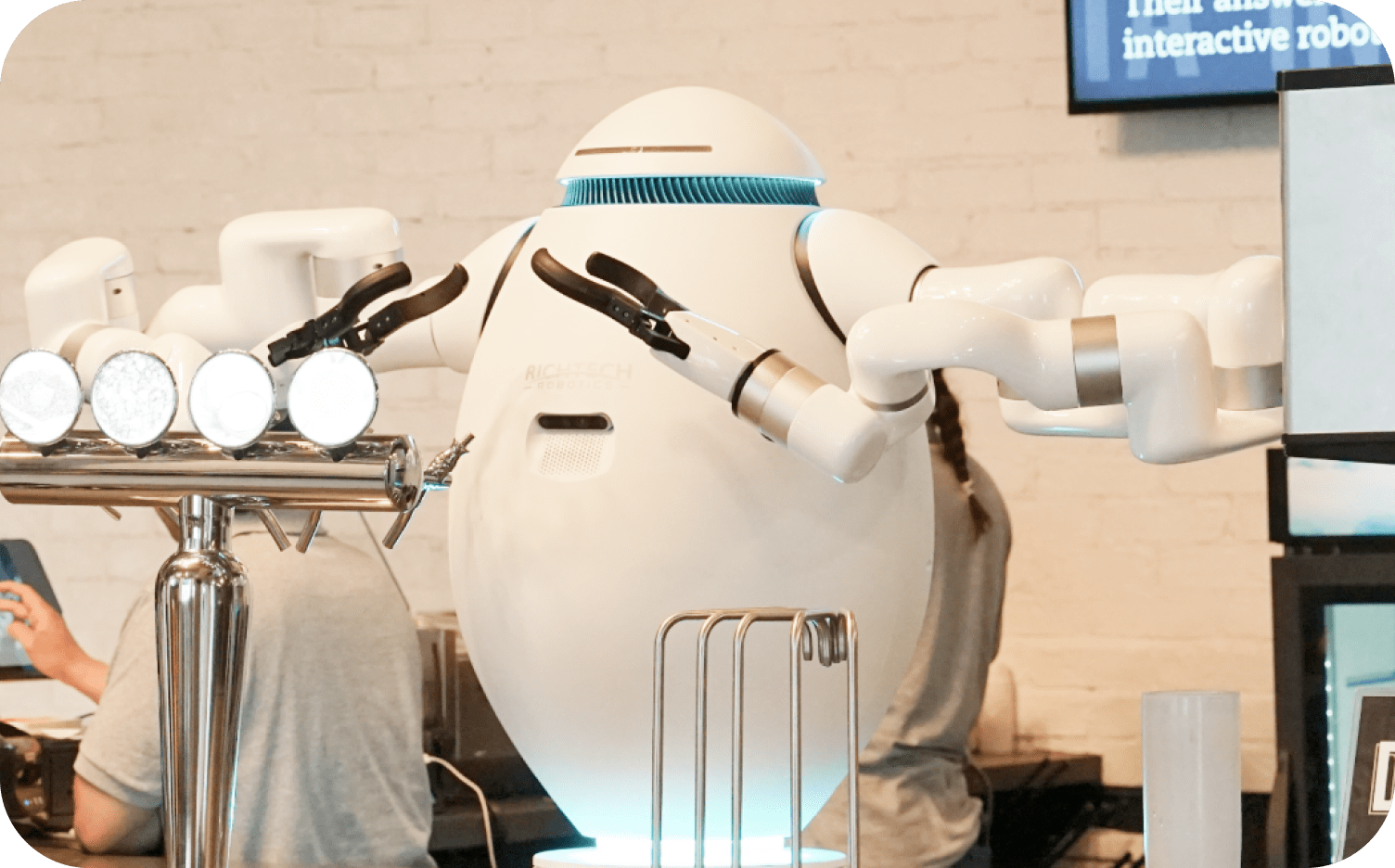 ADAM | Robot Bartender | The Exciting Robotic Worker