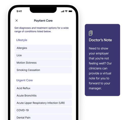 Paytient Care | Get the care you need, when you need it.