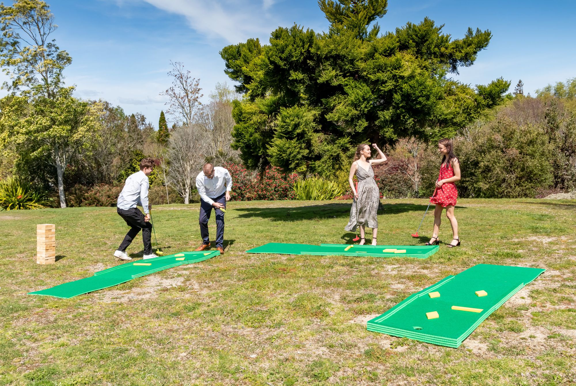 Party Games for Hire | Portable Mini Golf | Giant Wooden Games | Theme ...