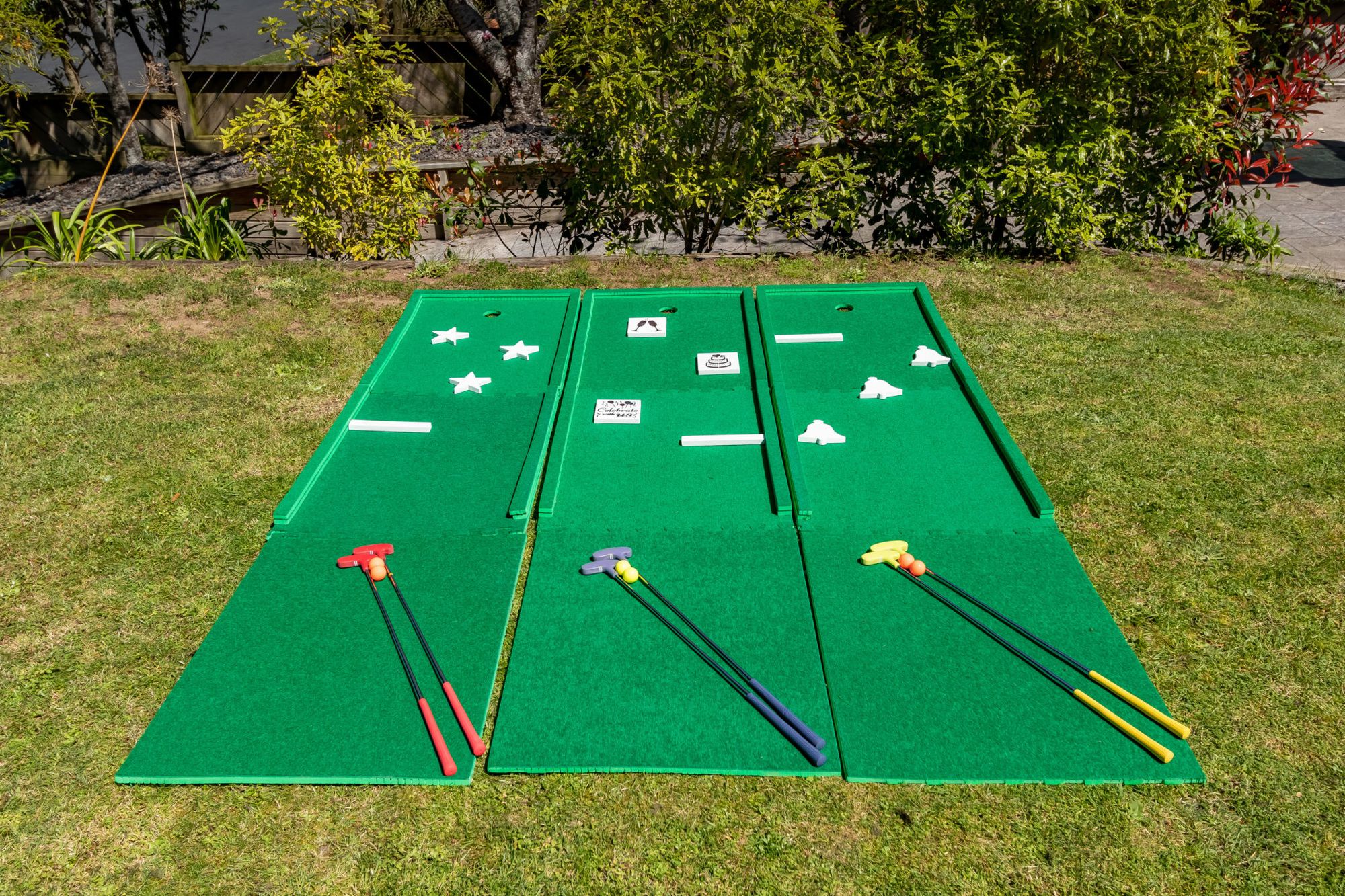 Party Games for Hire | Portable Mini Golf | Giant Wooden Games | Theme ...