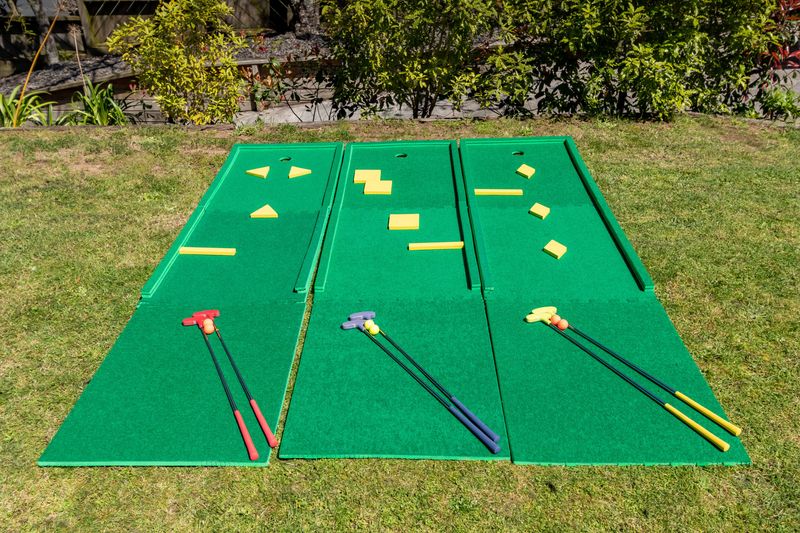 Party Games for Hire | Portable Mini Golf | Giant Wooden Games | Theme ...