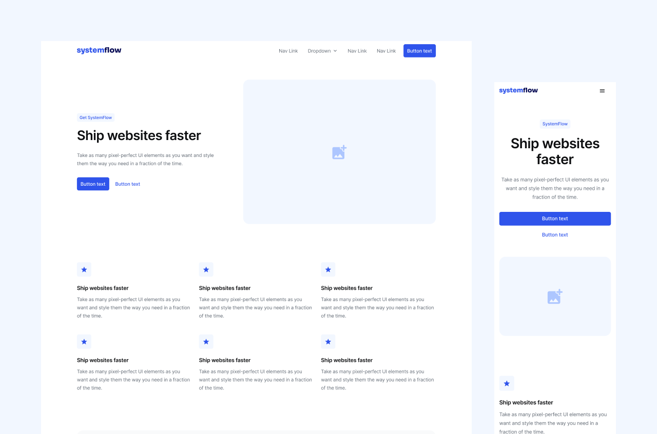 SystemFlow Lite | Webflow