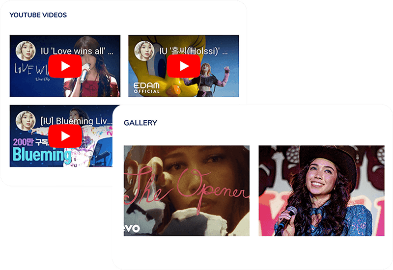 Create artist one sheets in seconds