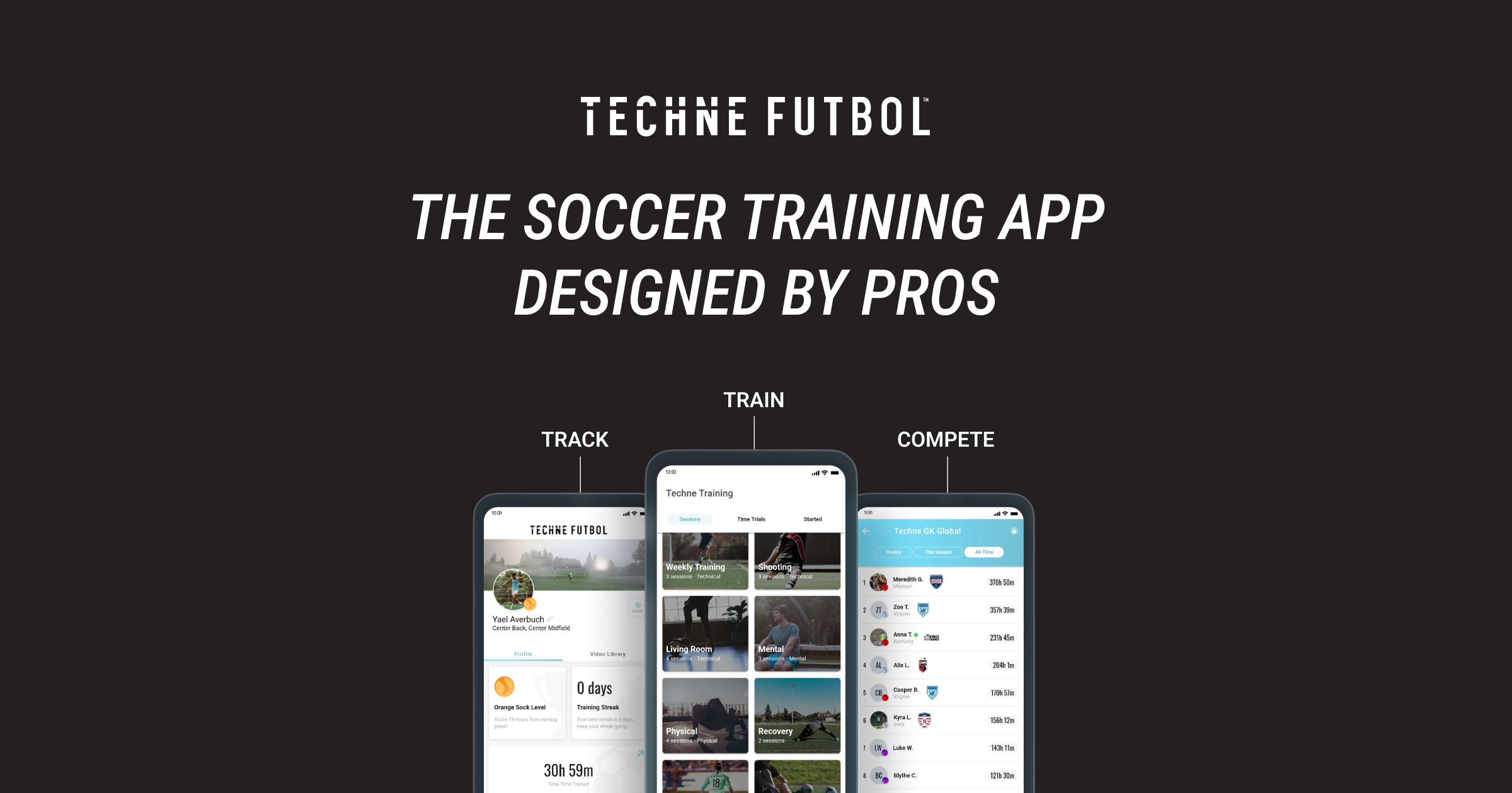 Techne Futbol Soccer Training App