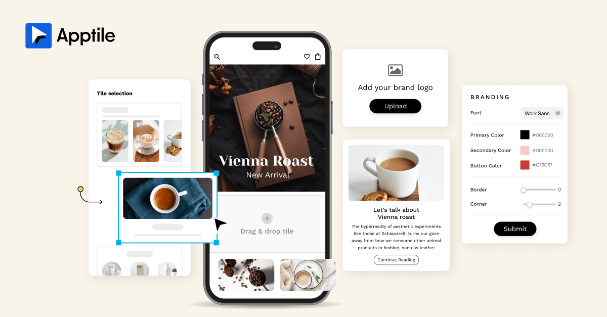 Supercharge your brand with a world-class mobile app | Apptile