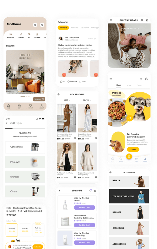 Build stunning Mobile apps in Seconds | Apptile