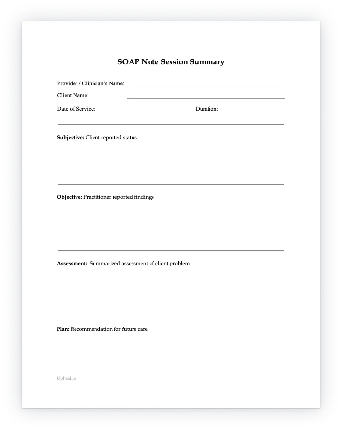 How To Write A SOAP Note Including Real life Example