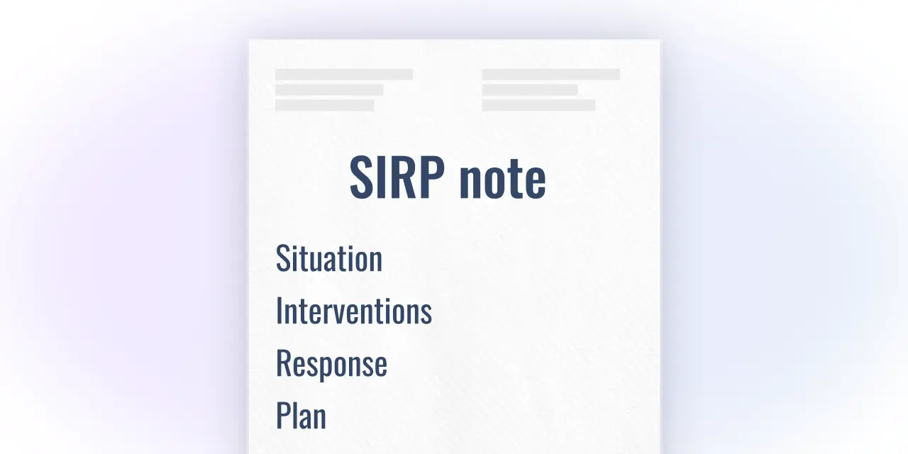 A complete guide to SIRP notes (with example)