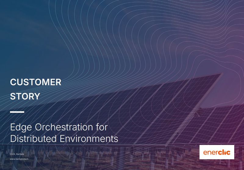 Enerclic: Edge Orchestration for Distributed Environments