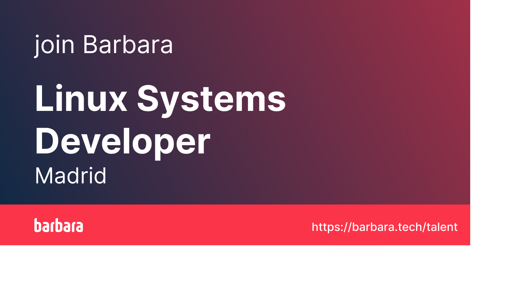 Linux Systems Developer