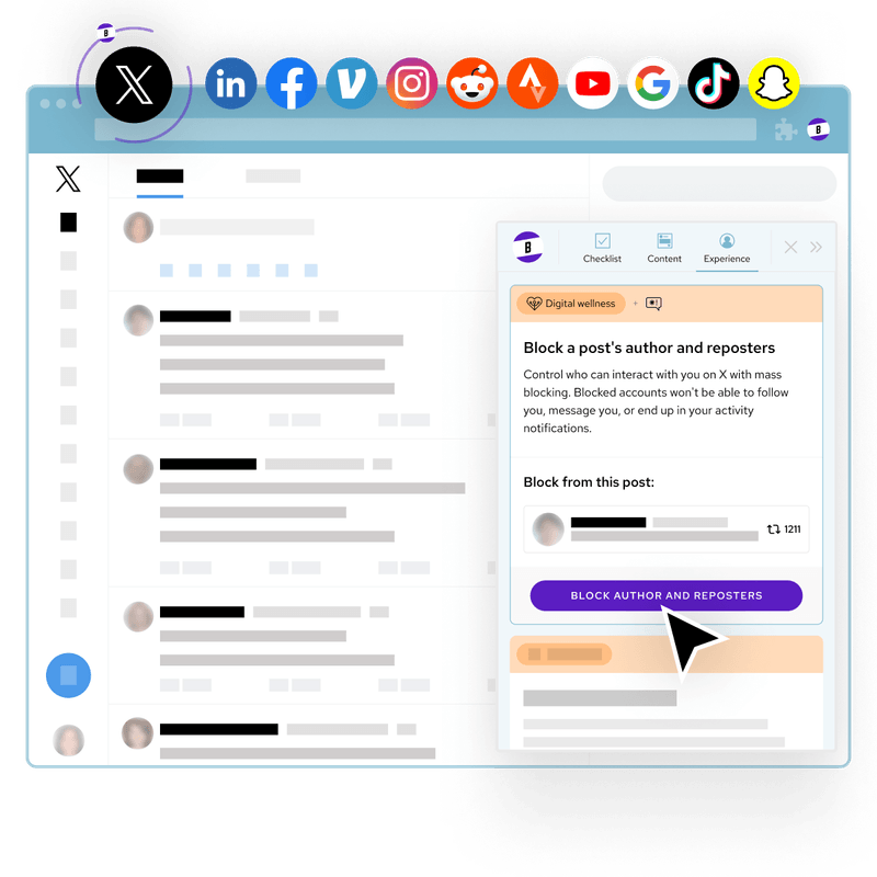 Block Party | Deep clean your social media
