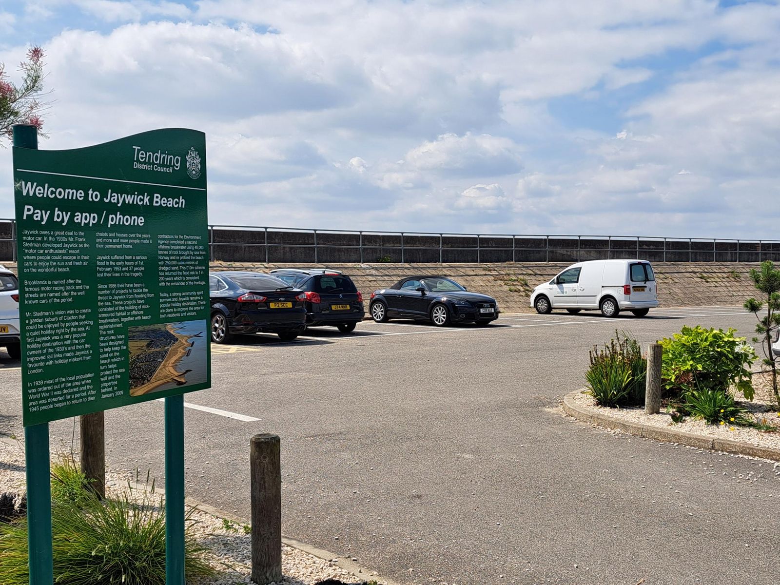 Car Parks in the Tendring District Council area