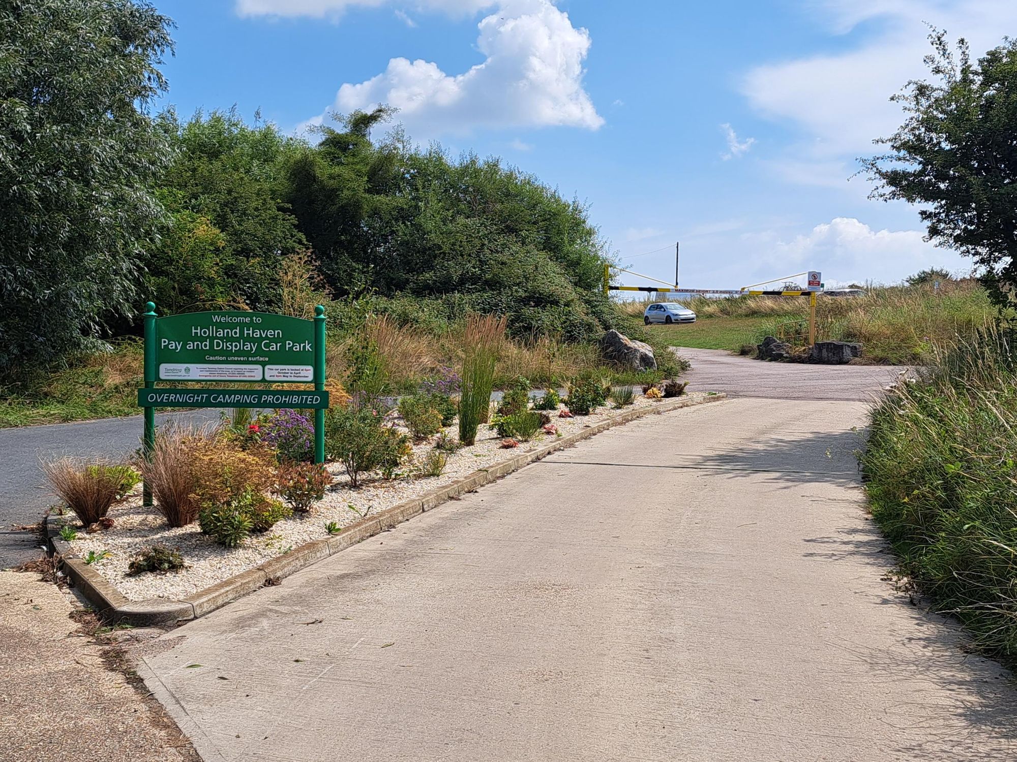 Car Parks in the Tendring District Council area