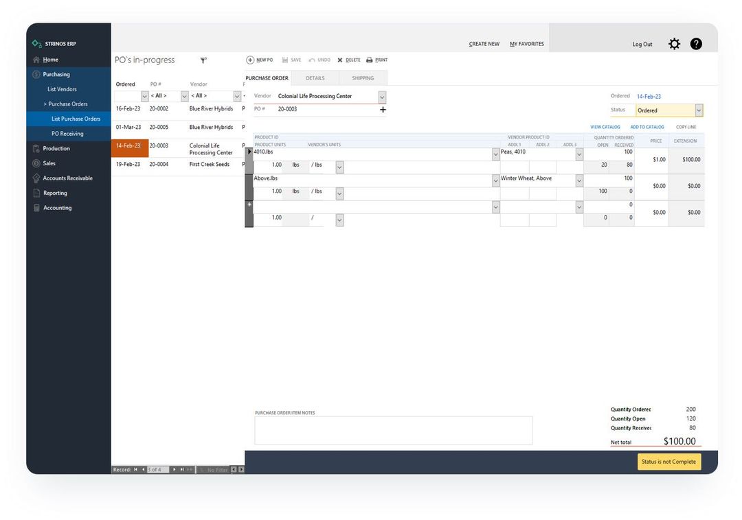 Seed Management Software for Seed Producers