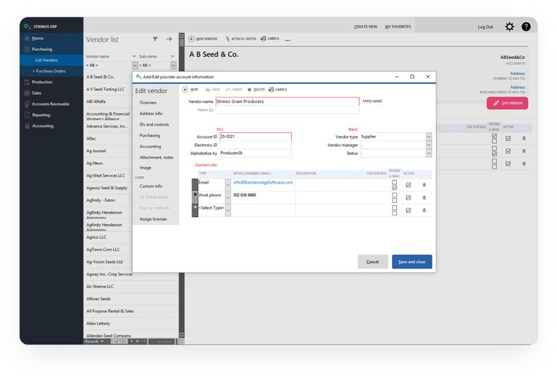 Seed Management Software for Seed Producers