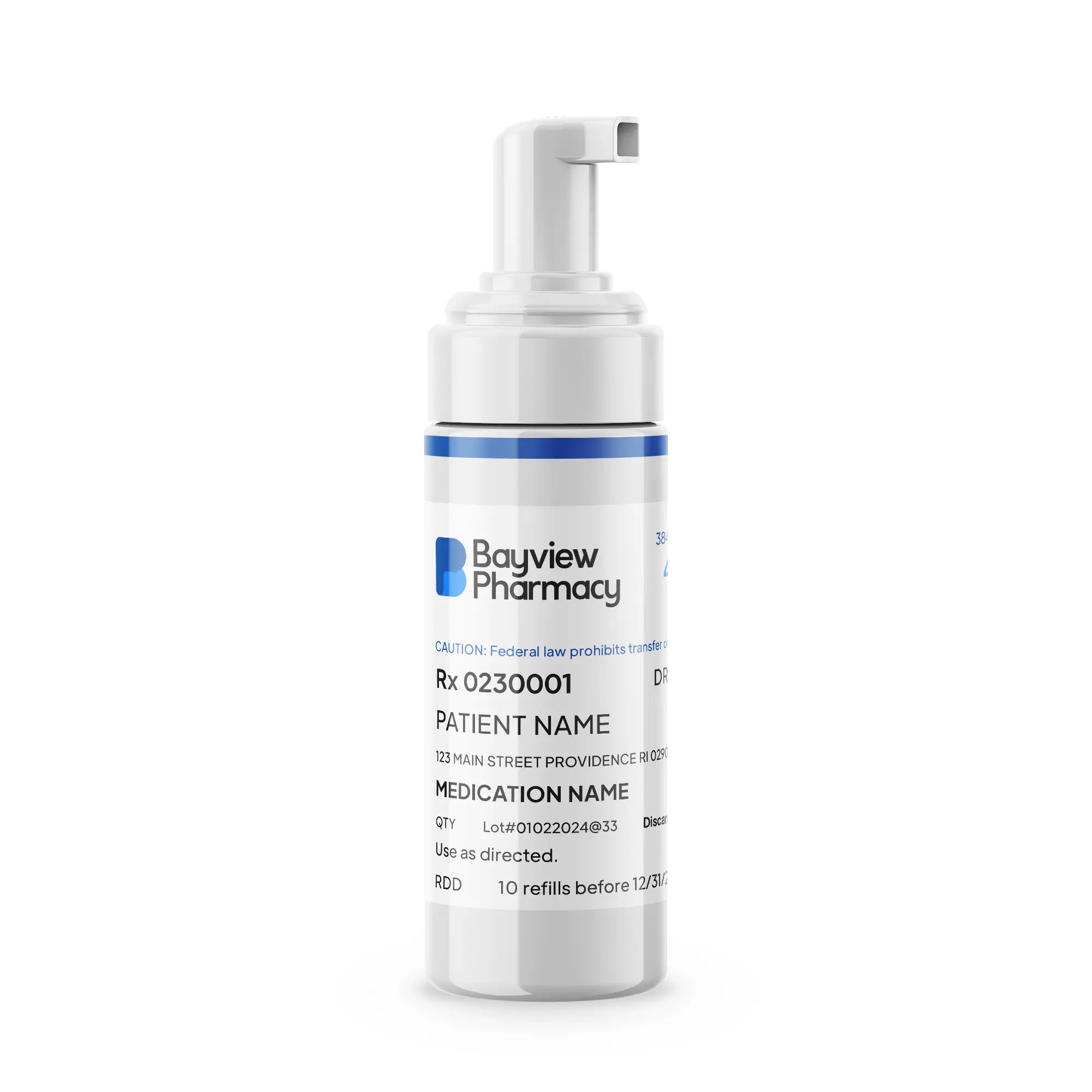 Finasteride 0.1%/Minoxidil 7% Topical Foam | Formulas | Bayview Pharmacy