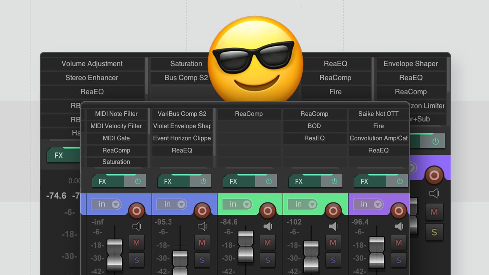 Modern Metal Songwriting Template for REAPER