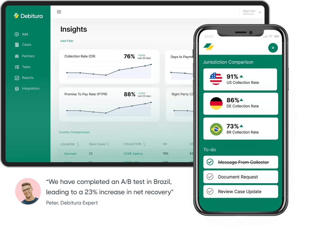 International Debt Collection Services – No Win, No Fee