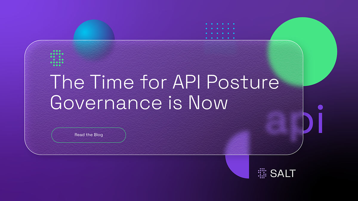 Industry-First API Security Posture Governance Engine