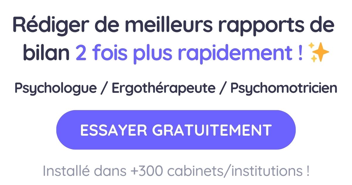 Neurobase : Logiciel pour Psychologue, Ergothérapeute & Psychomotricien