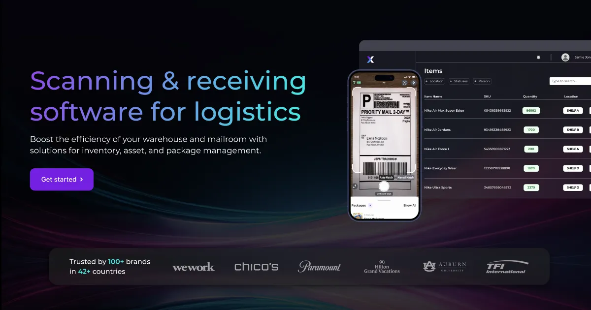 PackageX : Vision Scanning & Workflow Automation for Smarter Logistics