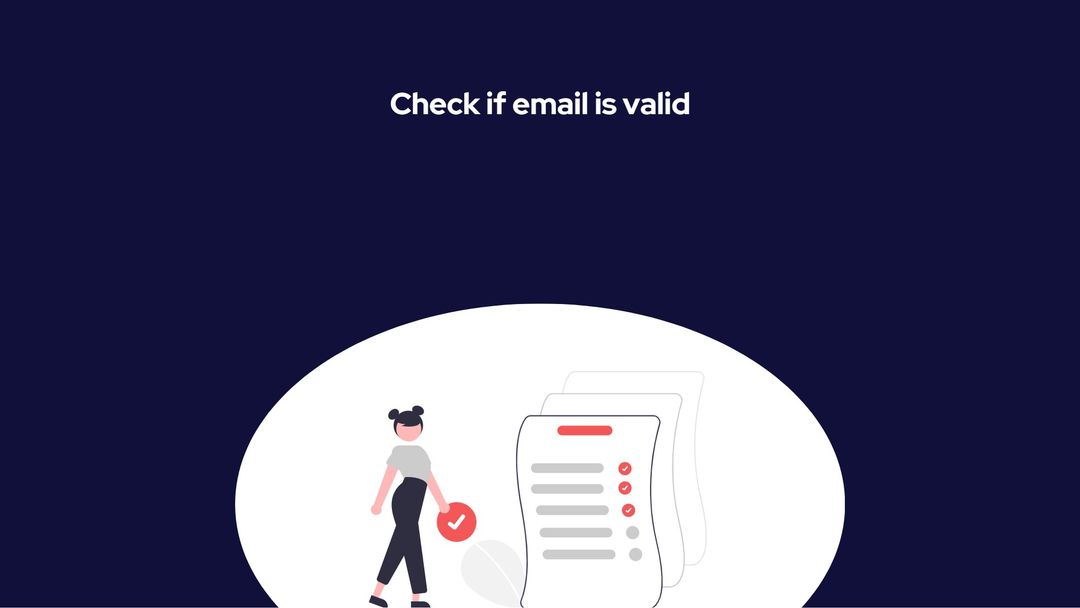 Verifica si un email es válido