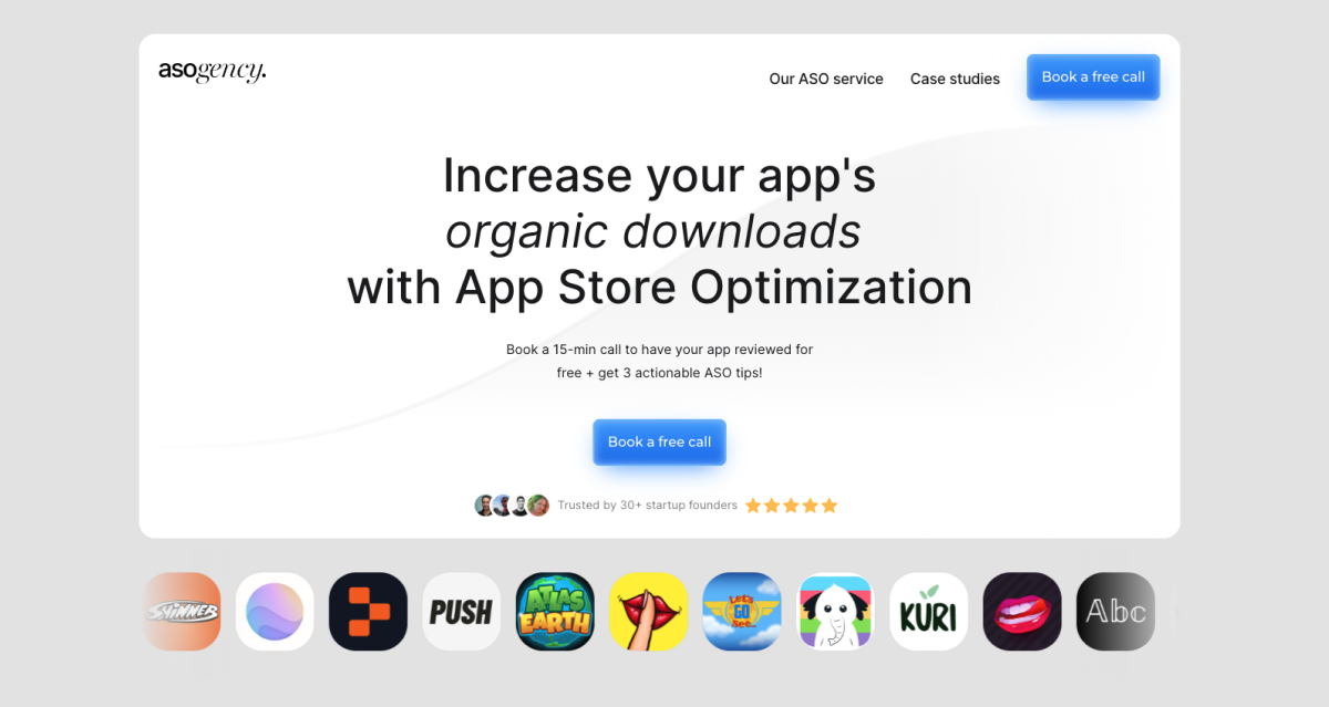 ASOgency – App Store Optimization agency for startups