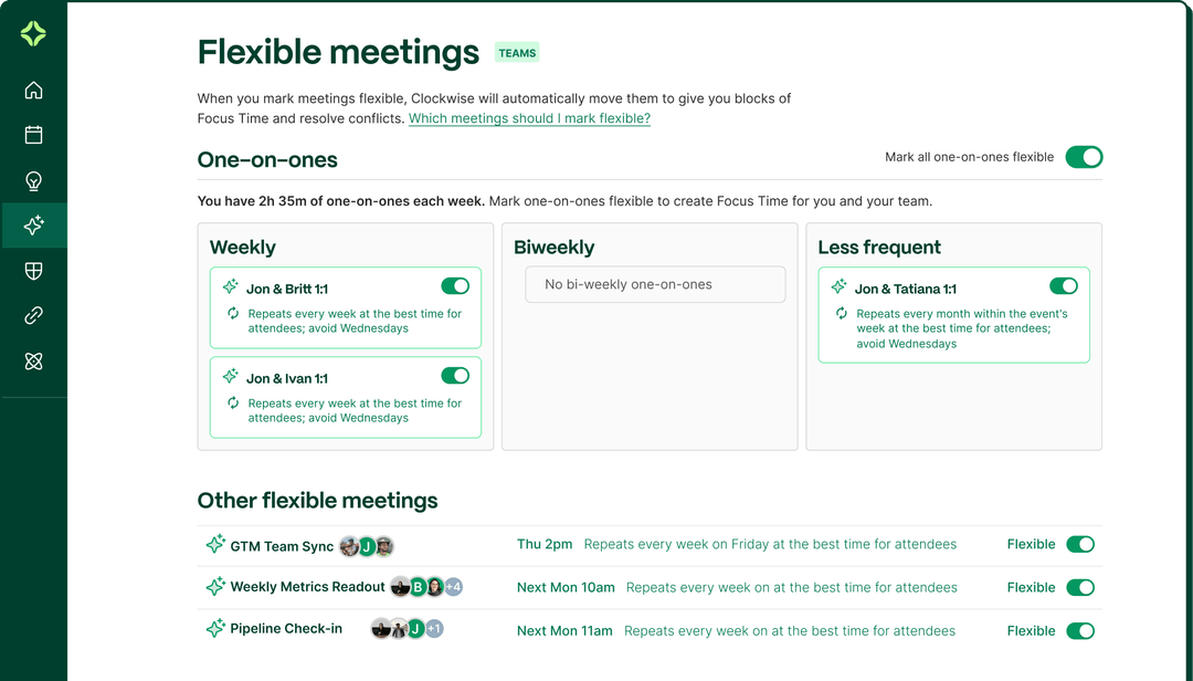 Clockwise: AI Powered Time Management Calendar