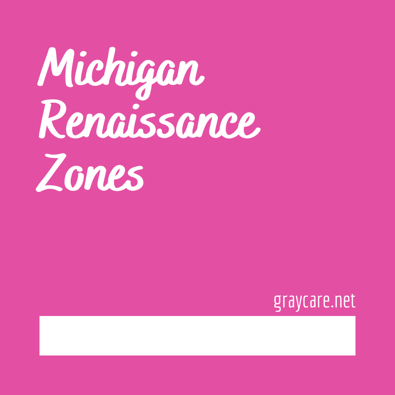 Where in Michigan are the Renaissance Zones? | Graycare