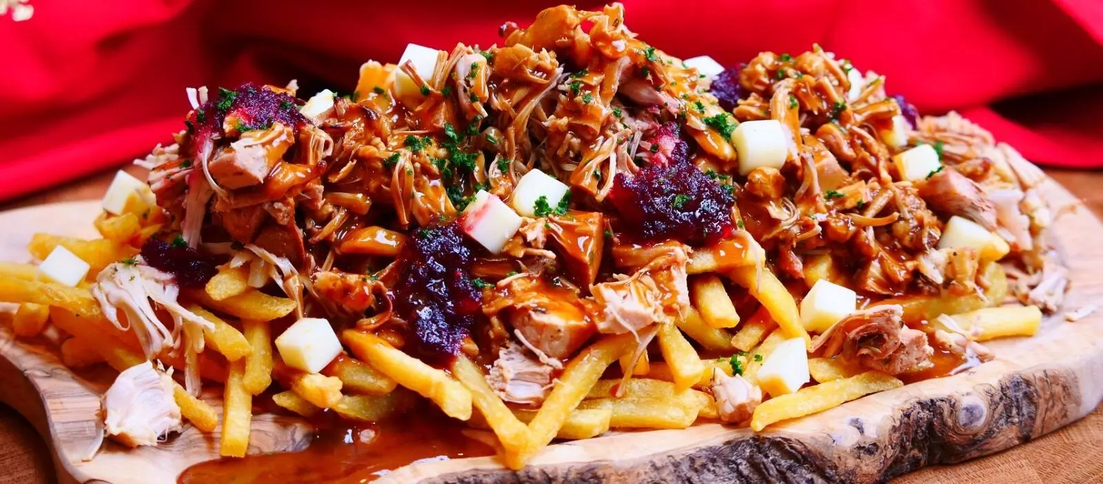 BBQ Jackfruit Loaded Fries | BOSH!