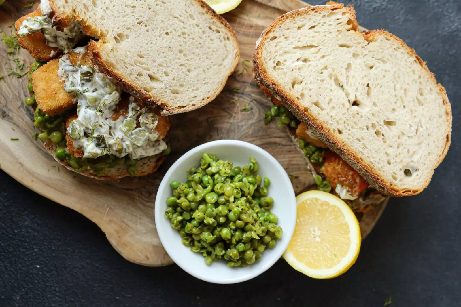 Fishless Finger Sarnie | BOSH!