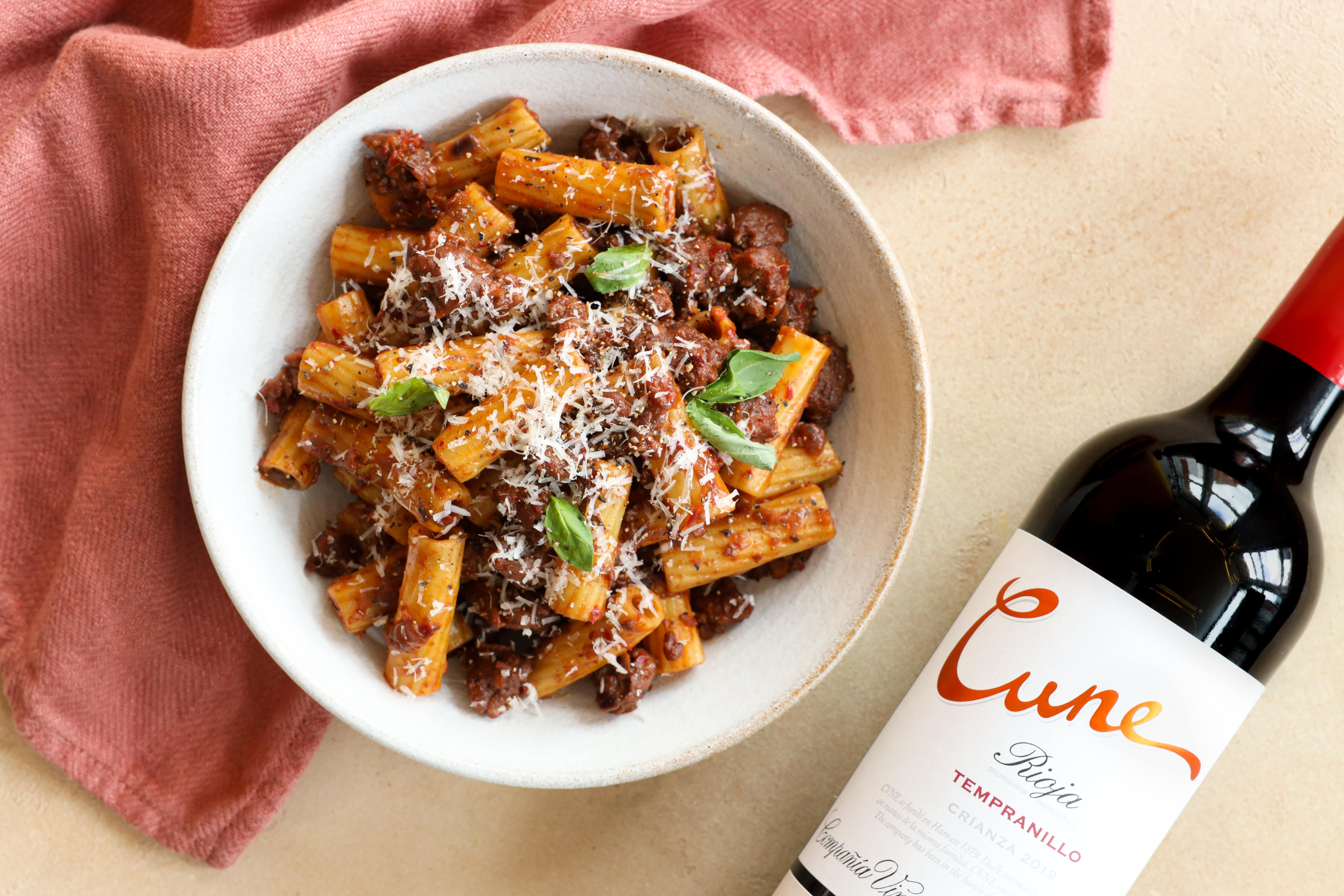 Nduja 'Sausage' and Red Wine Ragu | BOSH!