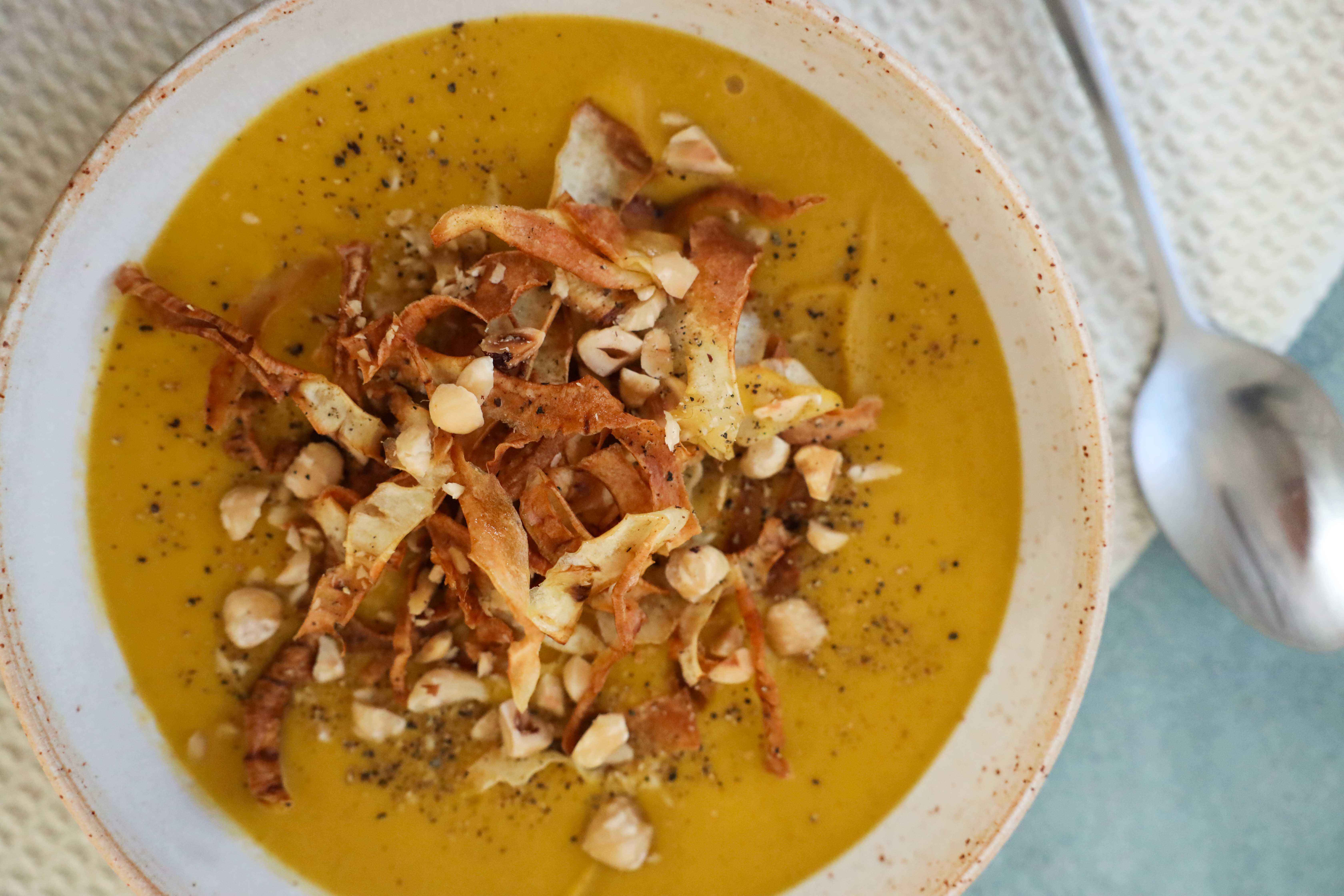 Maple Roasted Parsnip Soup | BOSH!