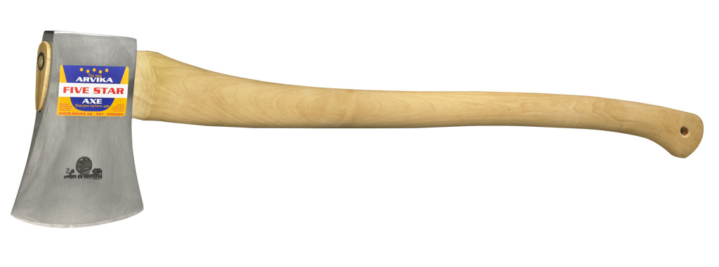 Large AGDOR Felling Axe (Arvika Five Star Racing Axe Pattern) - 4.5lbs