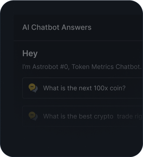 Best Crypto Research and AI Analytics Platform - Token Metrics
