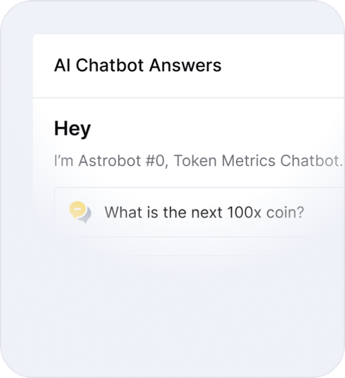 Best Crypto Research and AI Analytics Platform - Token Metrics